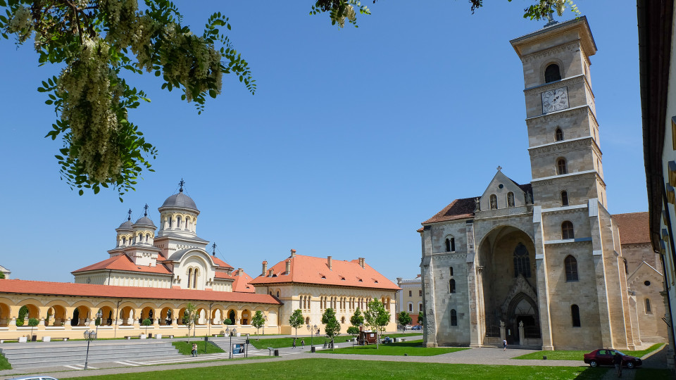 Alba Iulia fortress, largest bastion in Southeastern Europe