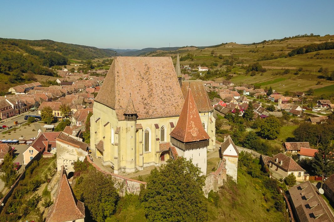 Drone photo Biertan - RomaniaTourStore